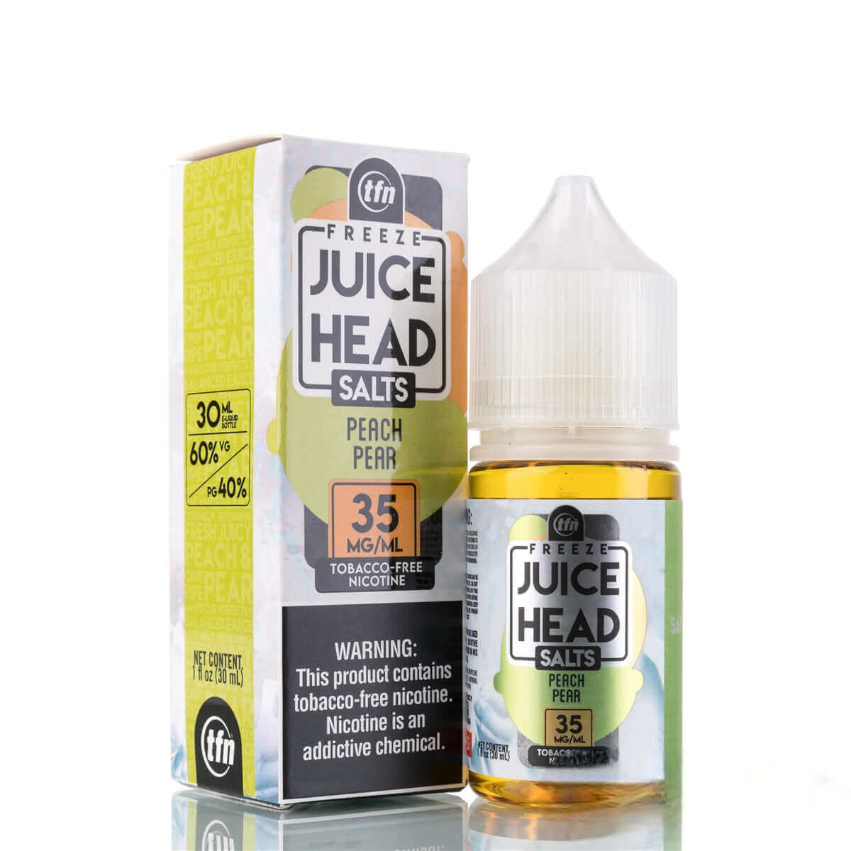 Juice Head Salt -Peach Pear Freeze 30ml - Grossiste de Cigarettes ...